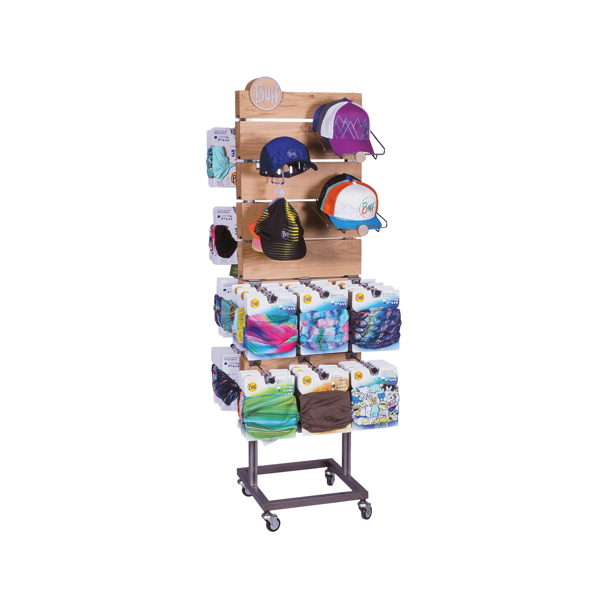 Sea To Summit Nordics | BUFF DSP OAK FLOOR DISPLAY 2.0