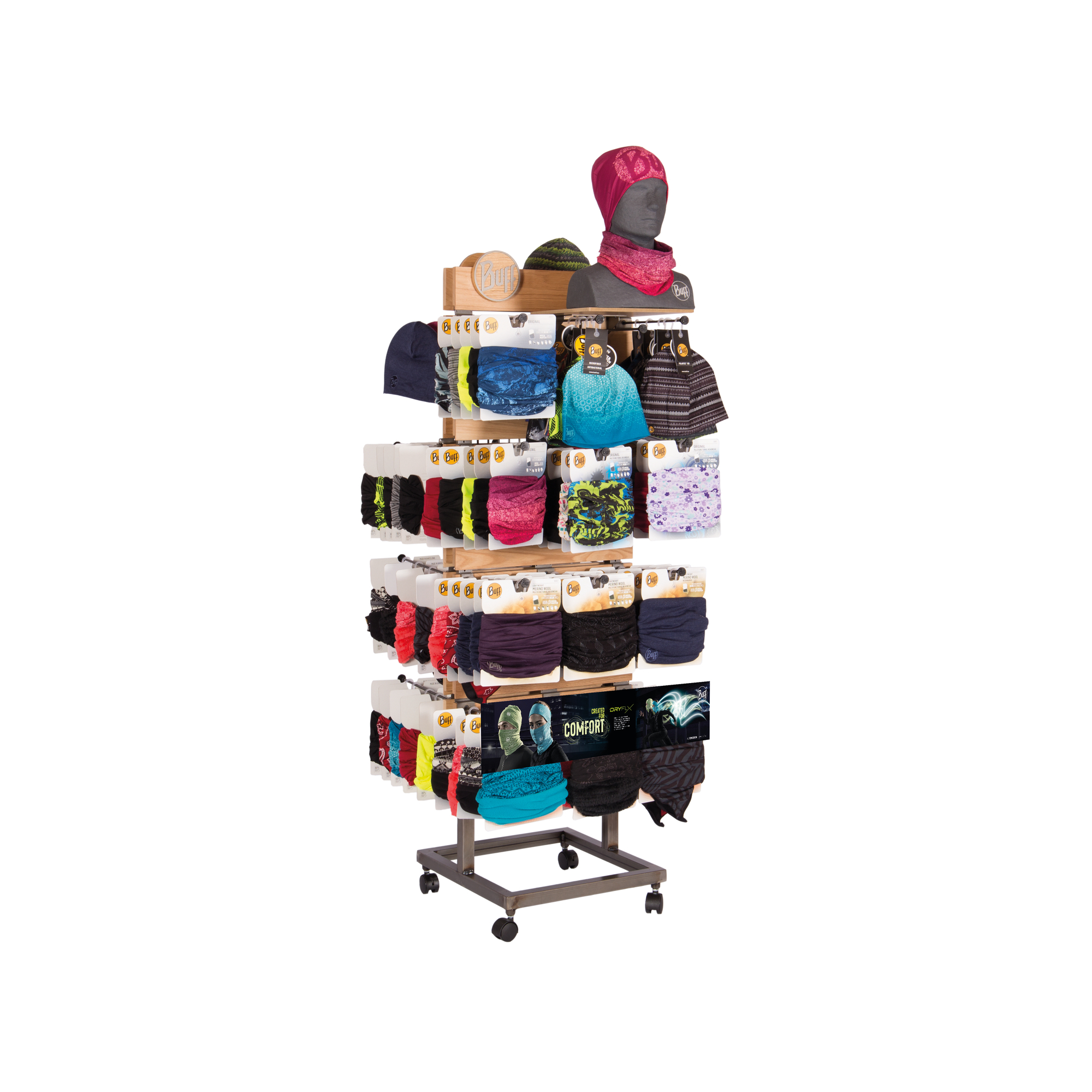 Sea To Summit Nordics | BUFF DSP OAK FLOOR DISPLAY 2.0